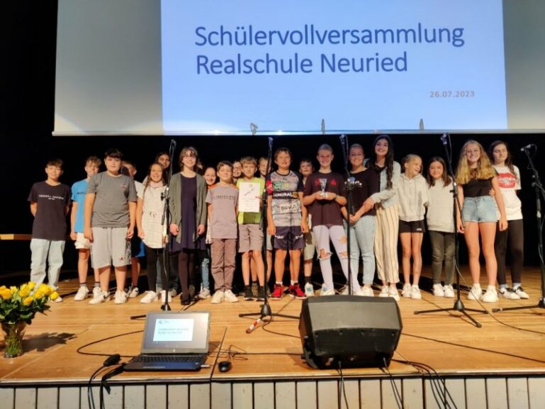 Schülervollversammlung: Mit einem Rückblick auf große Erfolge beendet ...